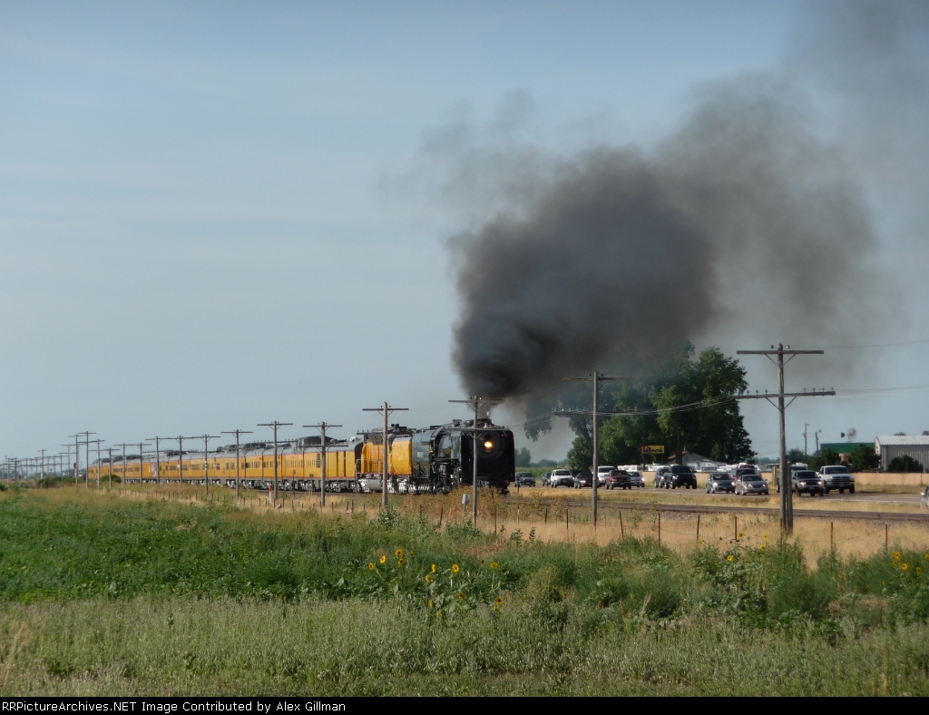 UP 844 North On Apporach